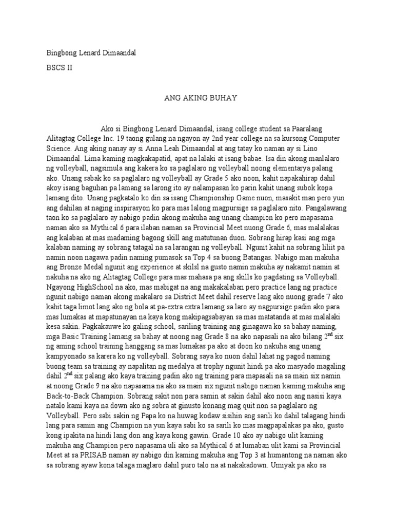 SANAYSAY | PDF