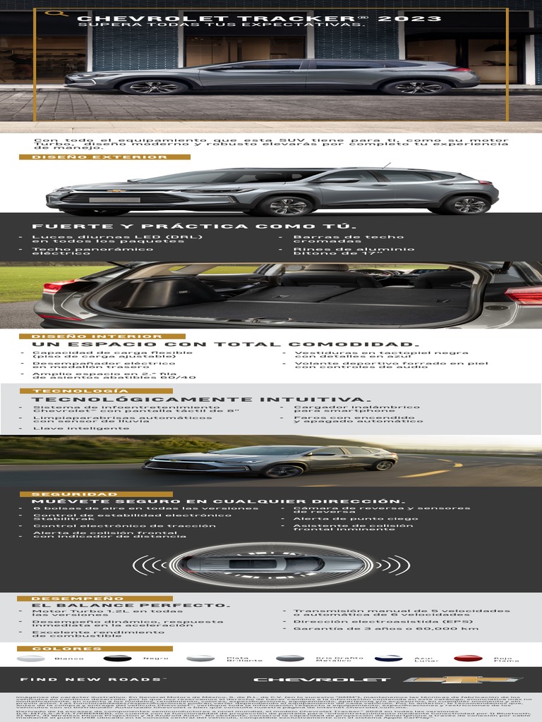 2023 Tracker Catalogo v3 | PDF | Vehículo de motor | Vehículos terrestres