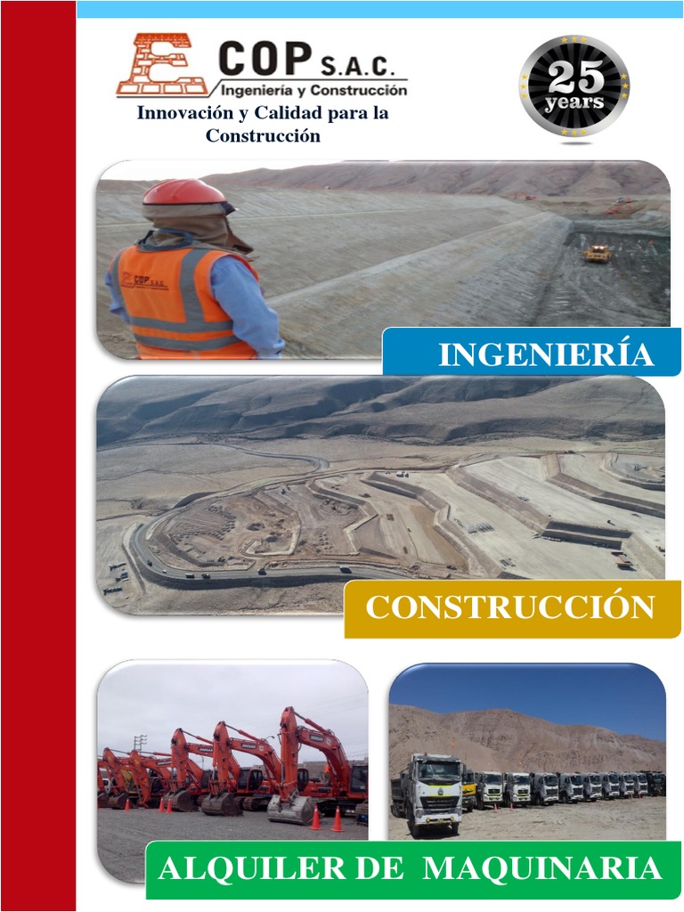 Perfil empresarial y líneas de negocio de ECOP S.A.C., empresa de ingeniería y construcción ...