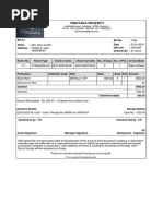 Tour Travel Bill | PDF