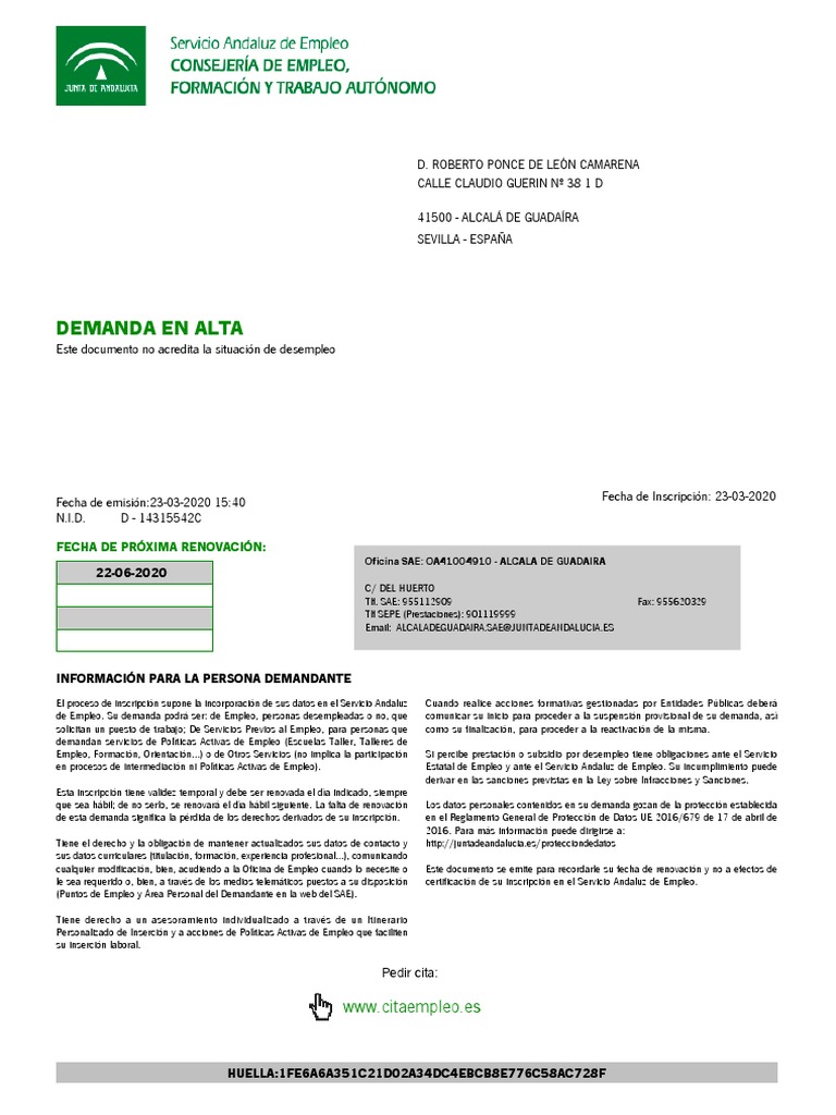 Demanda en Alta | PDF | Desempleo