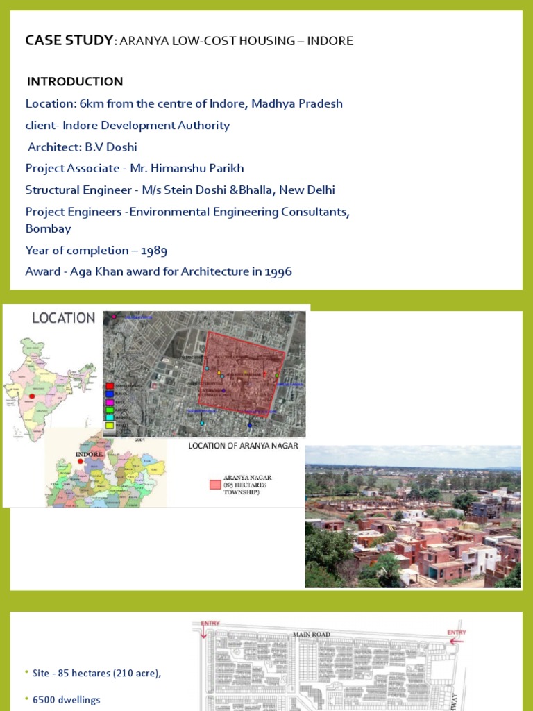Aranya Housing | PDF | Urban Planning