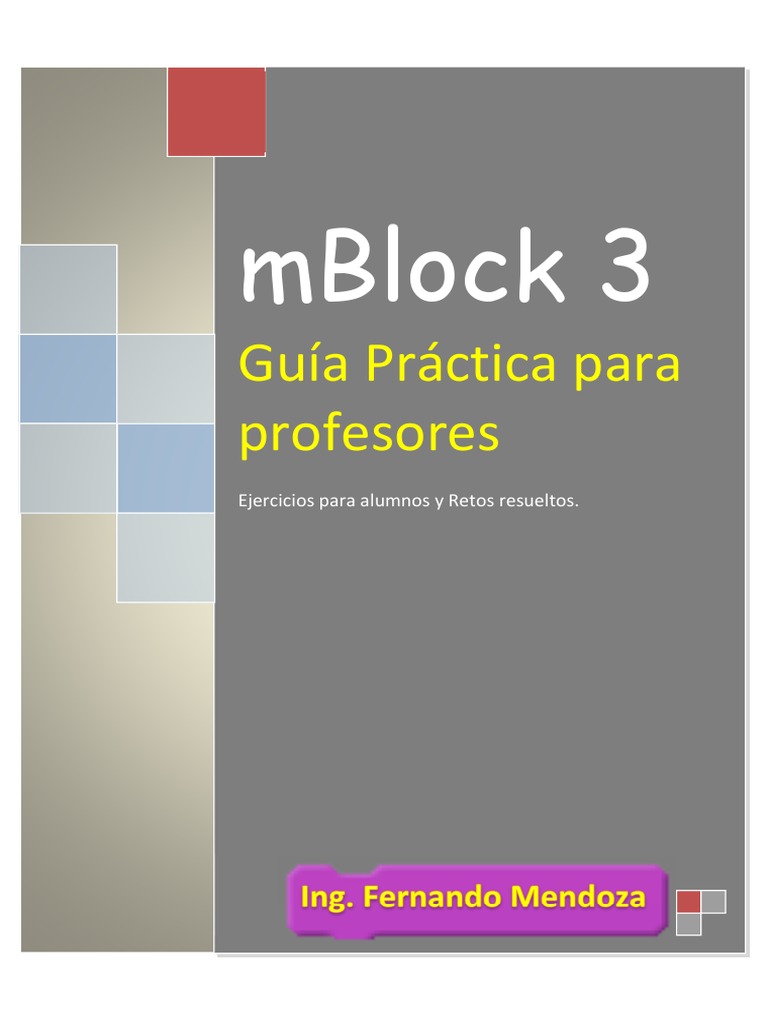 Sesion 1 Curso Robotica Mblock para Profesores | PDF | Color | Diodo ...