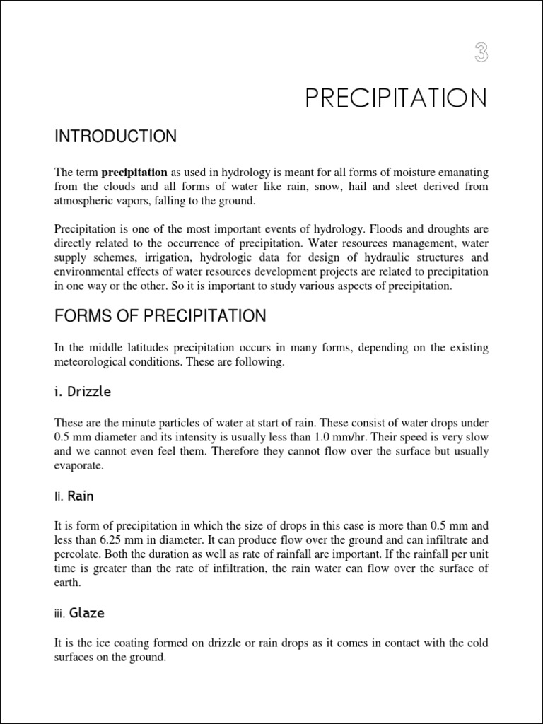 Understanding Precipitation Types | PDF | Rain | Thunderstorm
