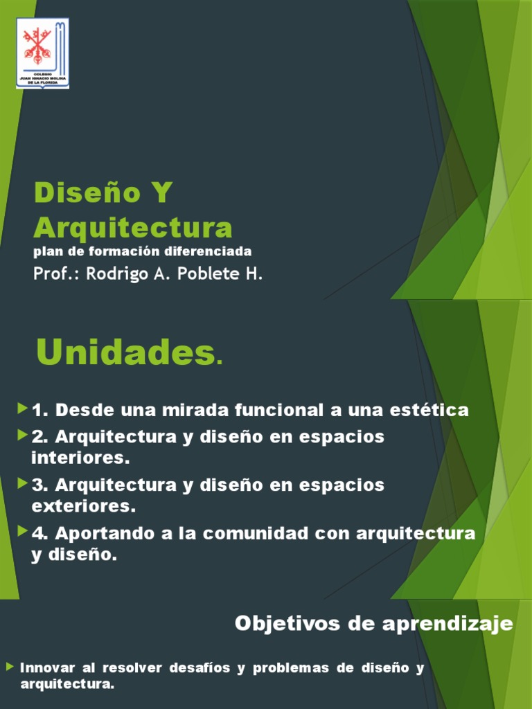 Presentacion Diseño y Arquitectura 2023 | PDF