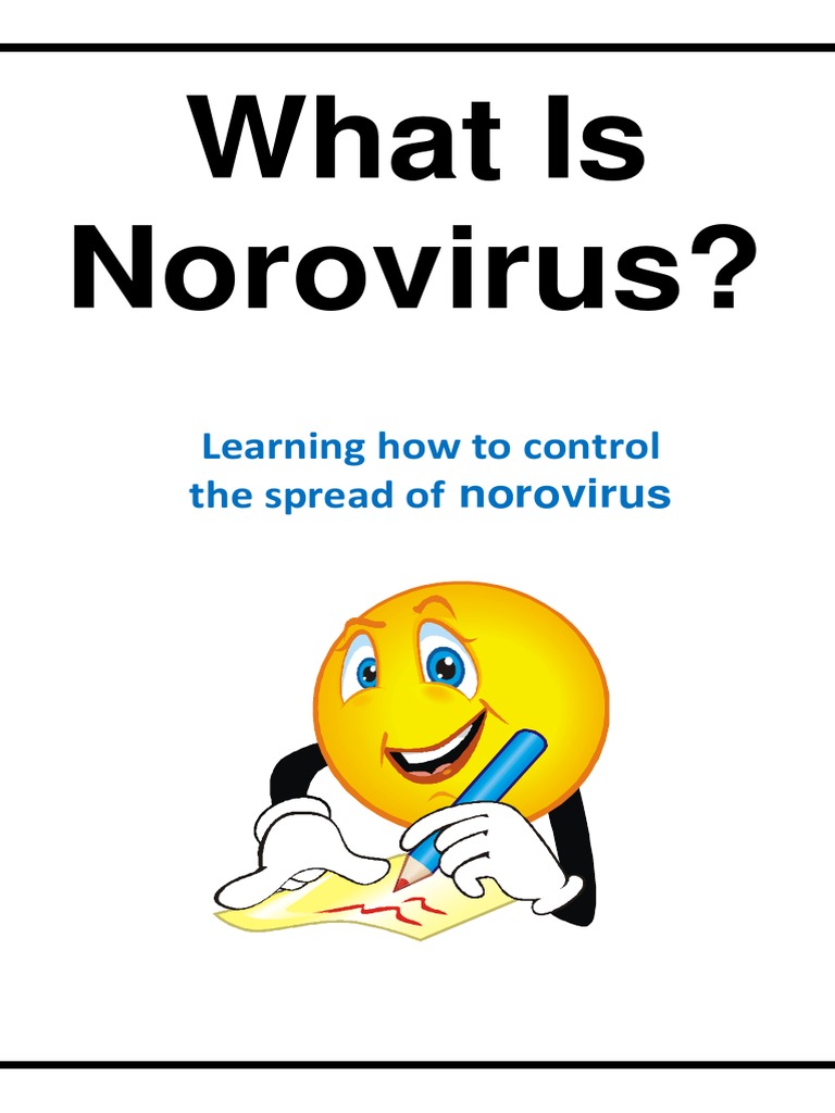 Norovirus Pamphlet General Printing | PDF | Infection | Diarrhea