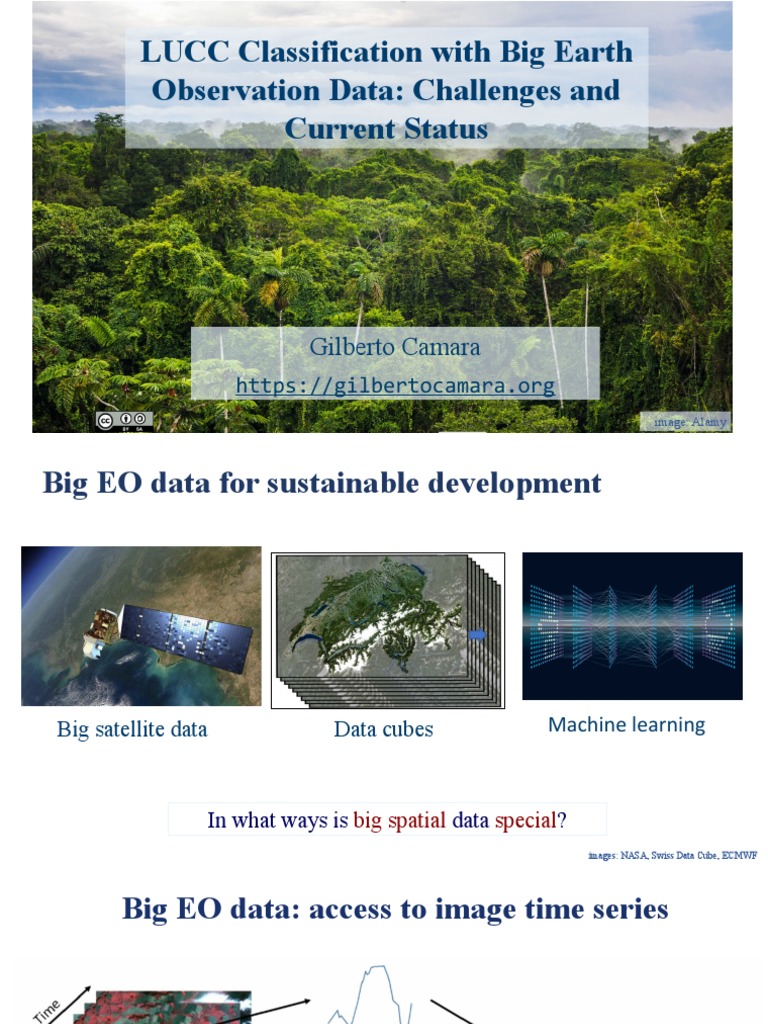 Big Earth Observation Data for Sustainable Development: Challenges and Current Status of LUCC ...