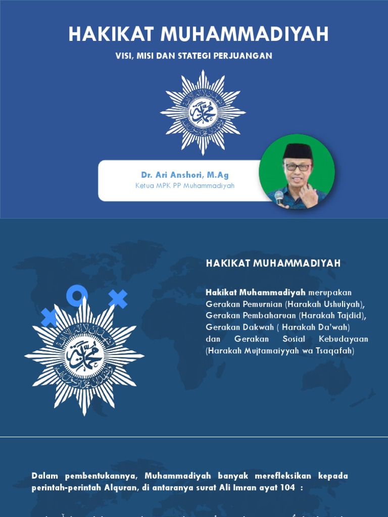 Hakikat Muhammadiyah Visi, Misi, Dan Strategi Perjuangan | PDF