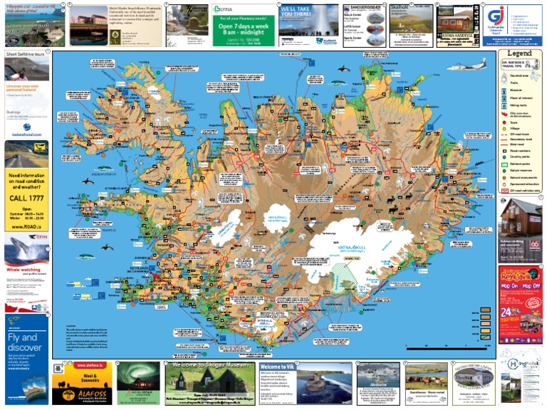 Iceland Tourist Map and Guide | PDF