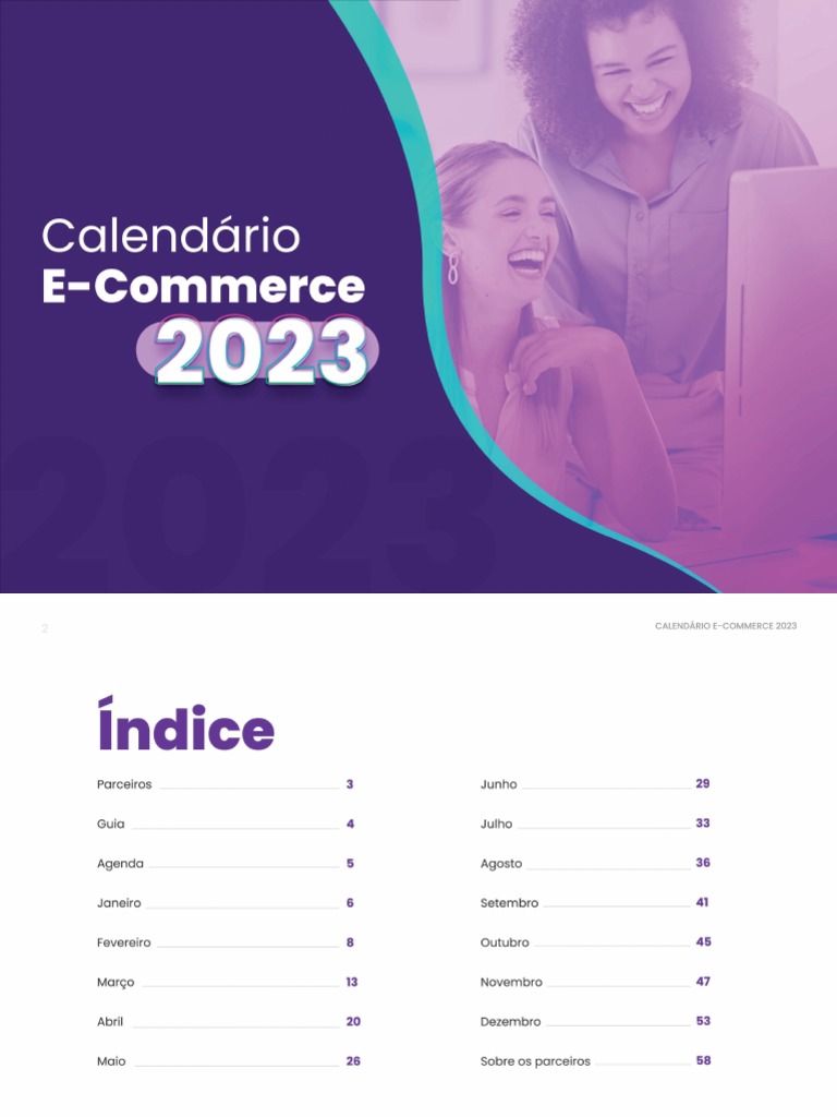 Calendario Ecommerce 2023 | PDF | E-commerce | Gestão de relacionamento com o cliente