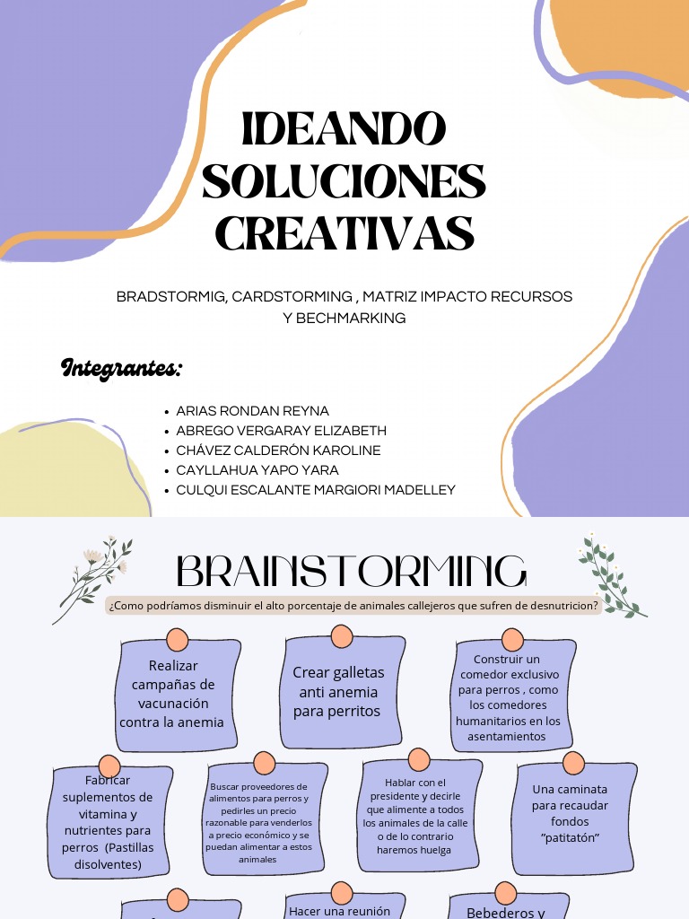 Ideando Soluciones Creativas | PDF