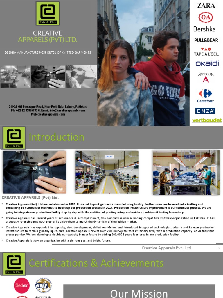 Apparel Manufacturing Insights | PDF | Employment | Labour Economics