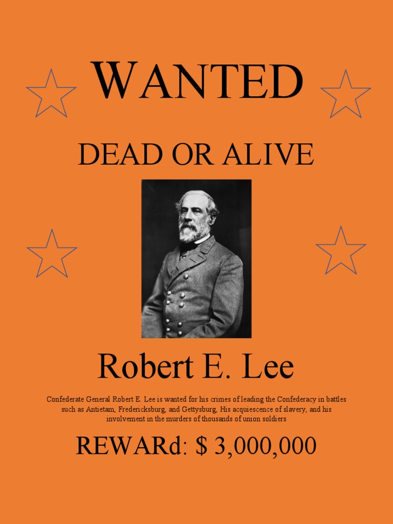 Lee Wanted Poster | PDF