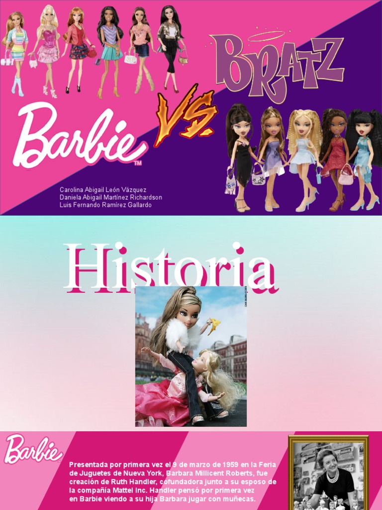 Bratz y Barbie: Rivalidad y Demandas | PDF | Barbie | Coleccionar juguetes