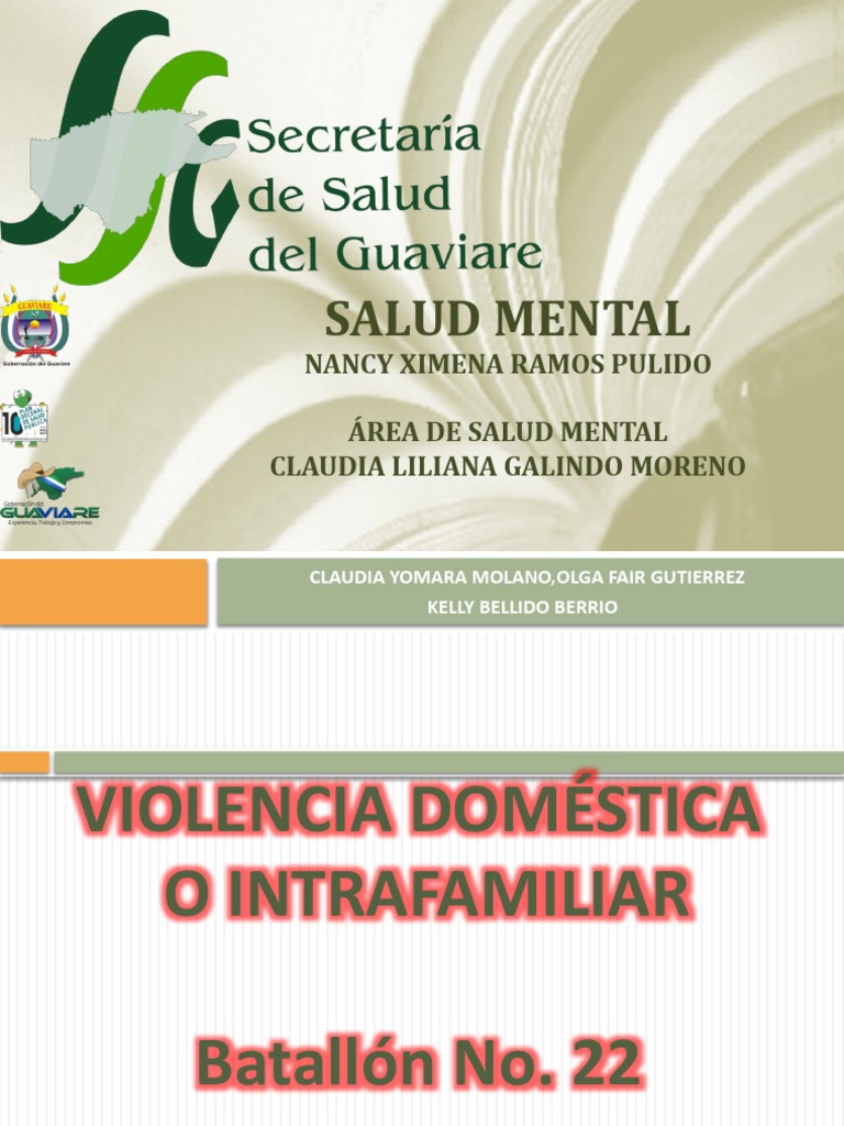 Violencia Intra | PDF | La violencia contra las mujeres | Violencia doméstica