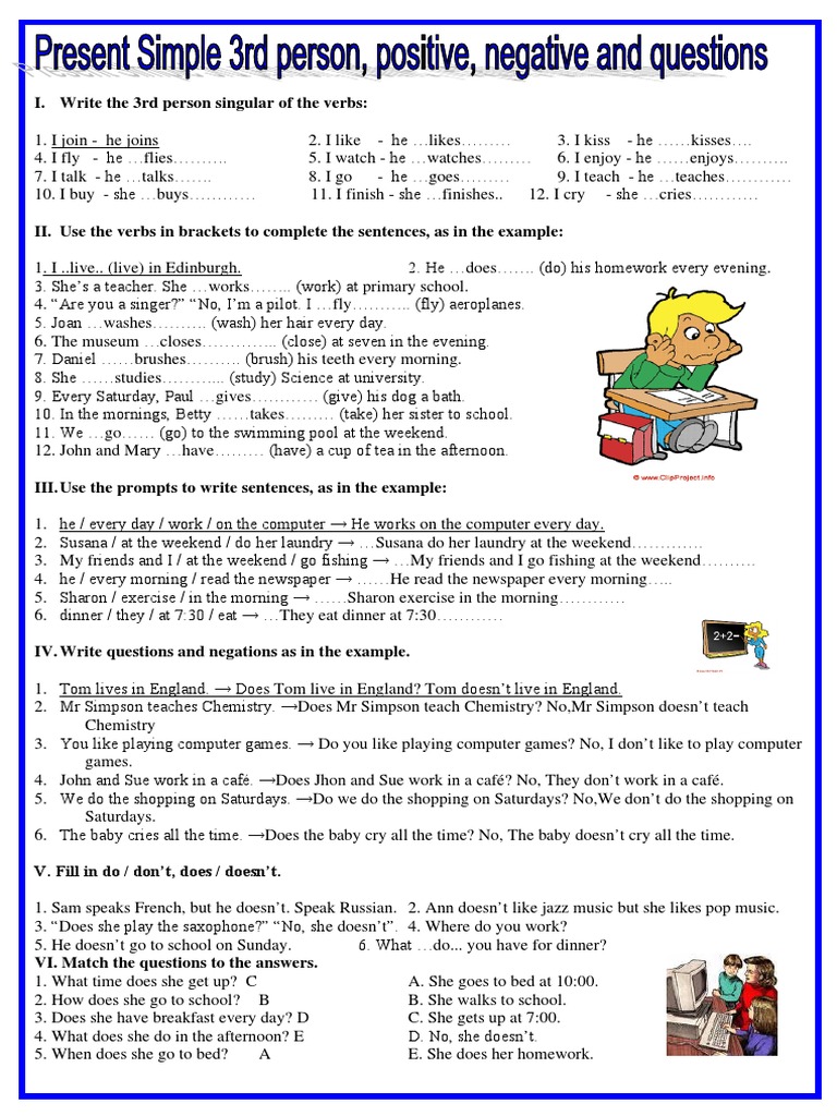 Simple Present Briceño Sebastian | PDF | Linguistic Morphology | Grammar