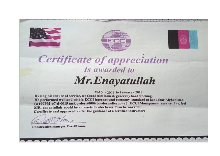 Ecci Task Order #0006 | PDF