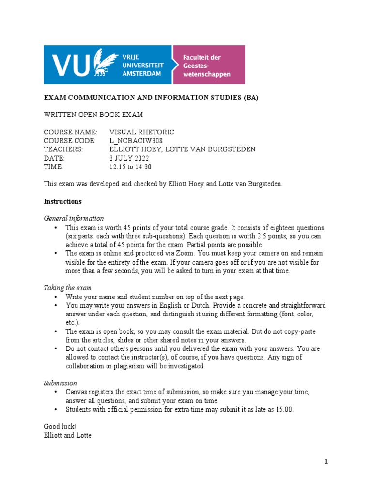 CL - Visual Rhetoric Resit2022 - Final | PDF | Learning | Metaphor