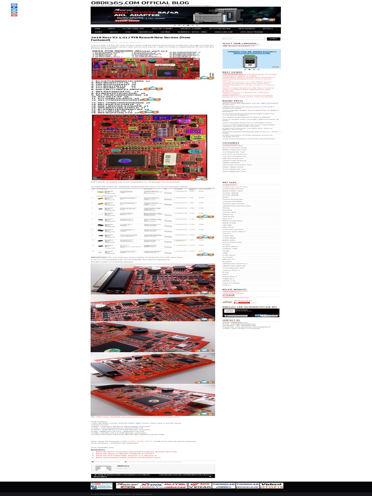 2018 Kess V2 5.017 PCB Rework New Version (From Fantomel) - OBDII365.com Official Blog | PDF ...