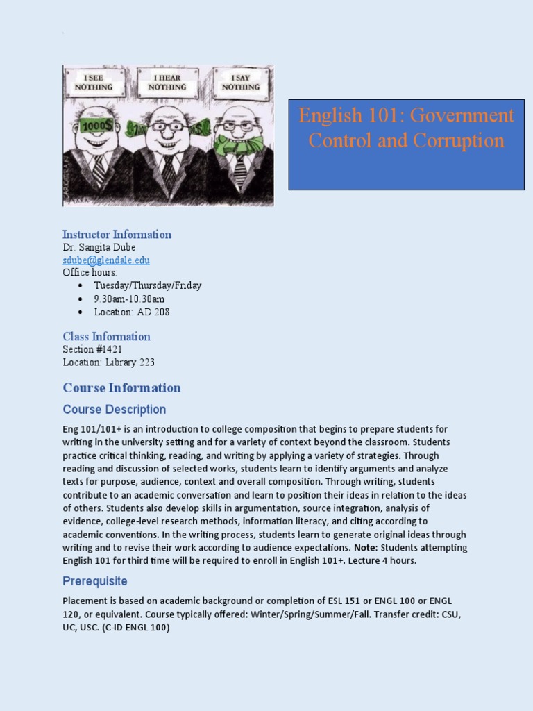 Government Control and Corruption: An Analysis of Power Structures and ...