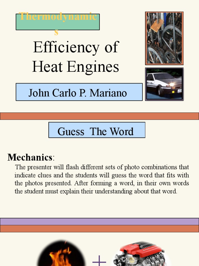 Efficiency of Heat Engines | PDF | Heat | Heat Transfer