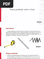 Aula 3 Metrologia Regua Trena e Metro Articulado | PDF | Metro