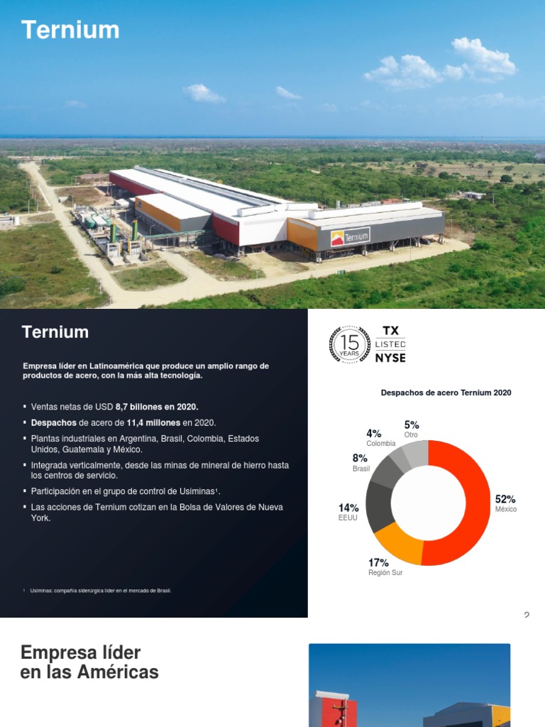 Ternium Prote | PDF | Sector secundario de la economía | Empresas
