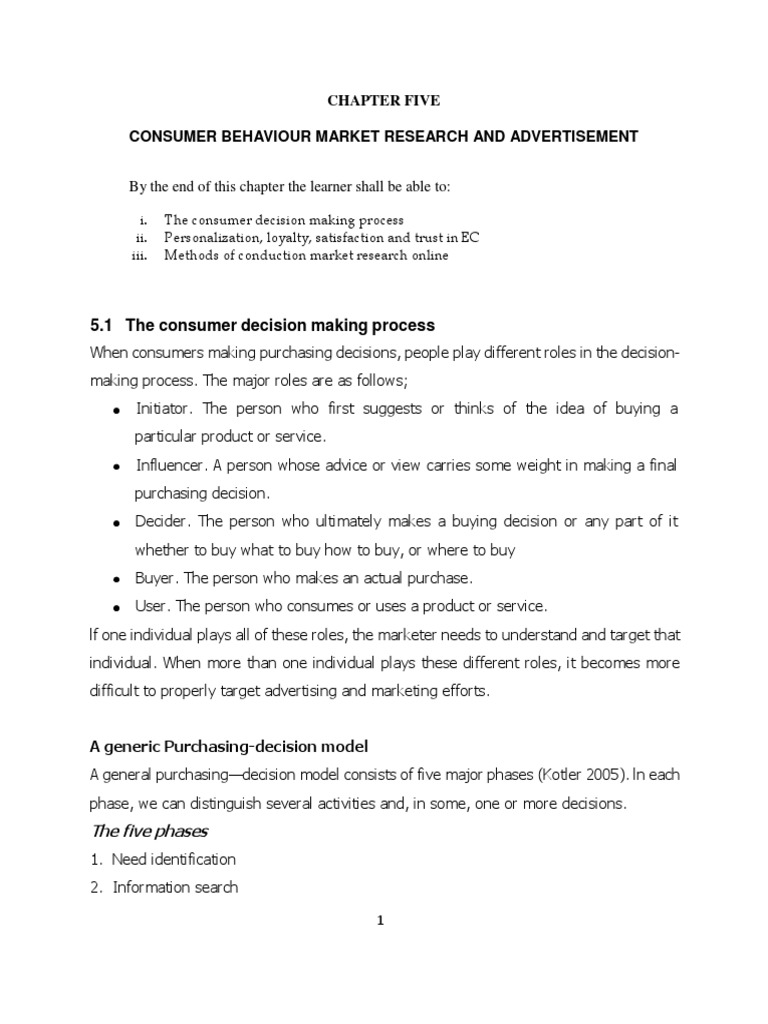 Consumer Behaviour Market Research and Advertisement | PDF | Online Shopping | Consumer Behaviour