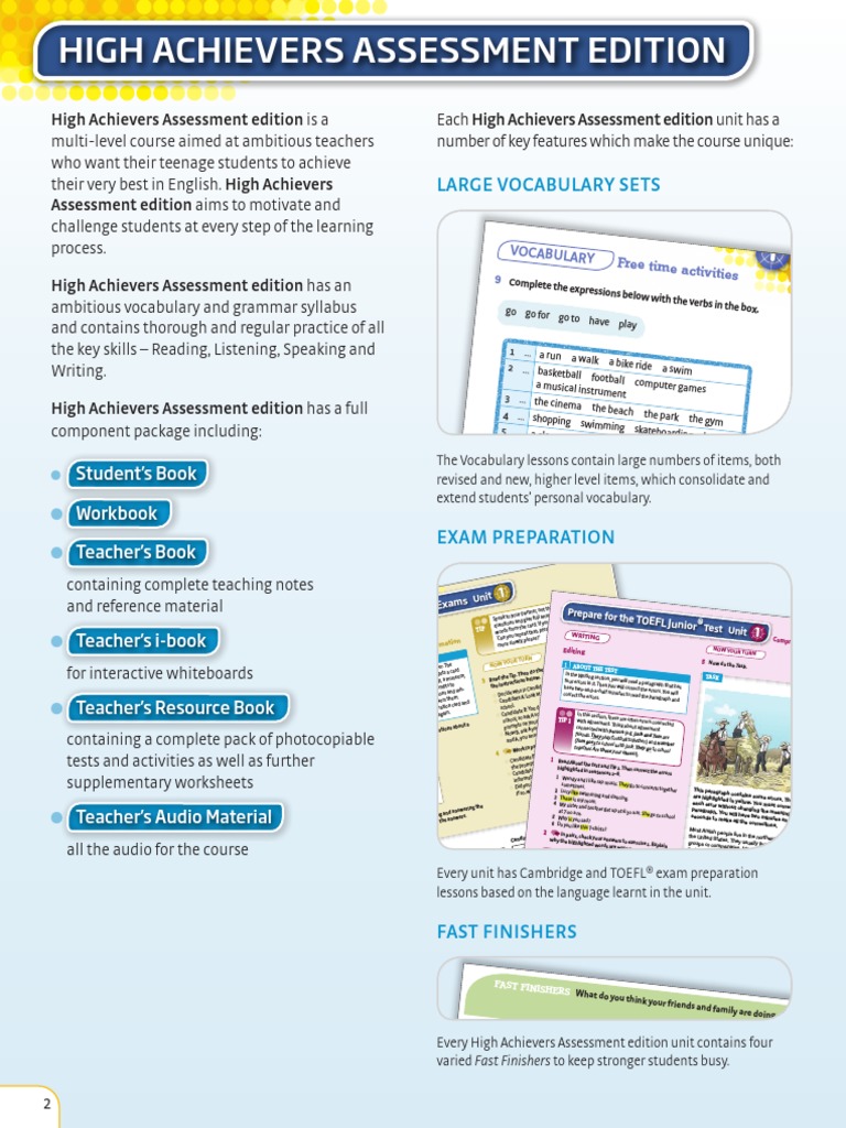 HA Assessment Level A2 | PDF | Linguistics