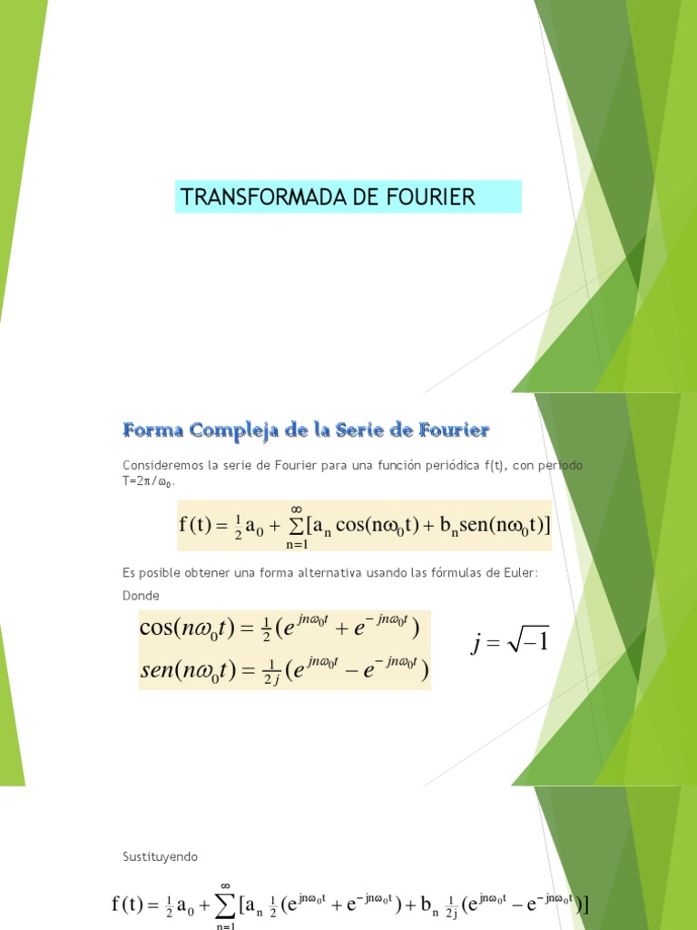 Transformada de Fourier | PDF | Transformada rápida de Fourier | Transformada discreta de Fourier