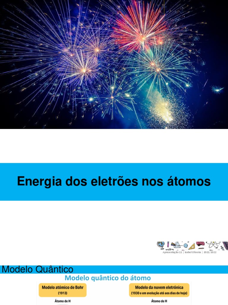 Modelo Quântico | PDF | Átomos | Configuração eletrônica