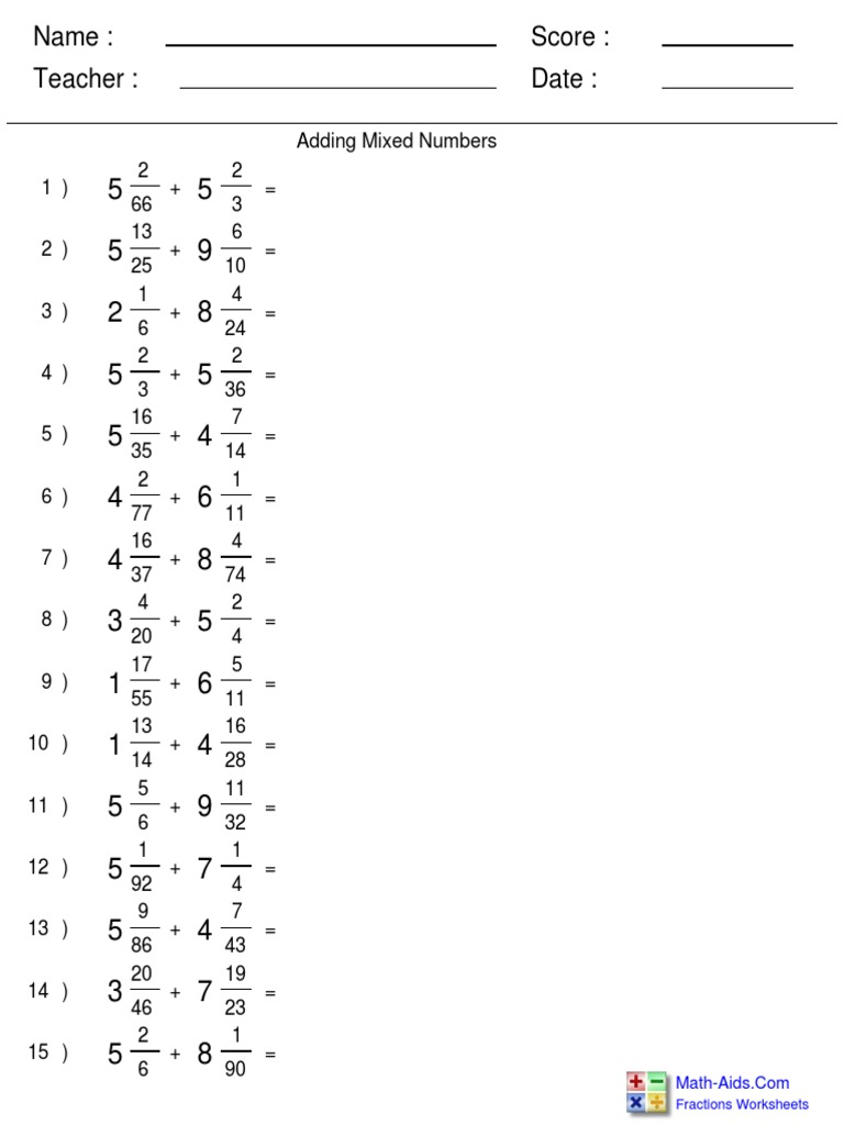 adding-mixed-numbers-pdf-division-mathematics-signal-processing