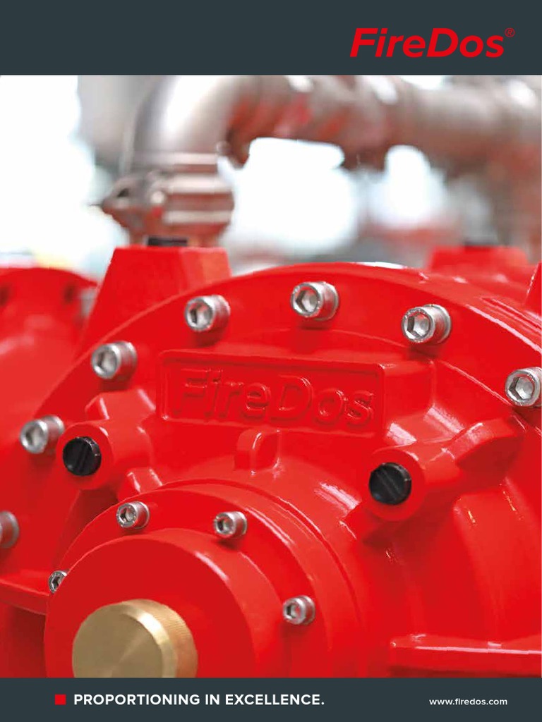 Proportioning Excellence in Fire Protection | PDF | Firefighting