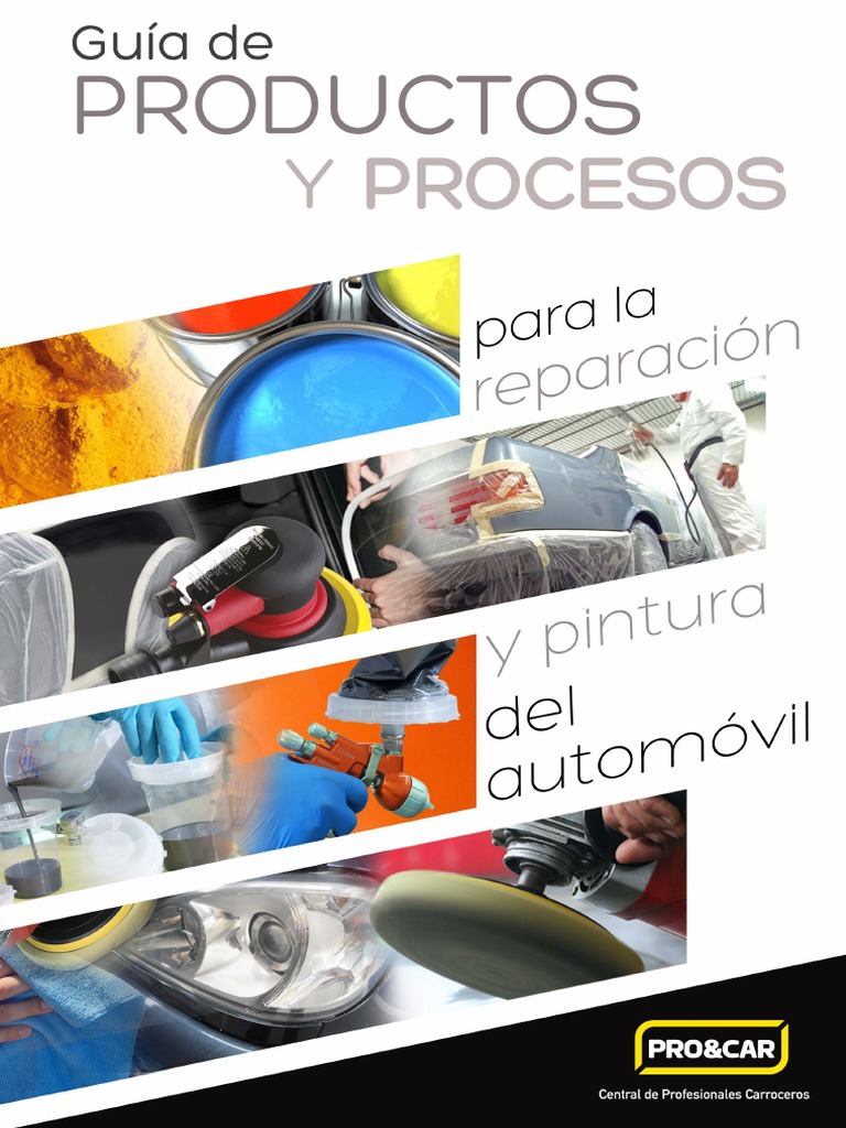 Guia - Procesos de Pintura Automotriz | PDF