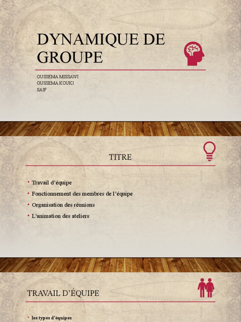 Dynamique de Groupe | PDF