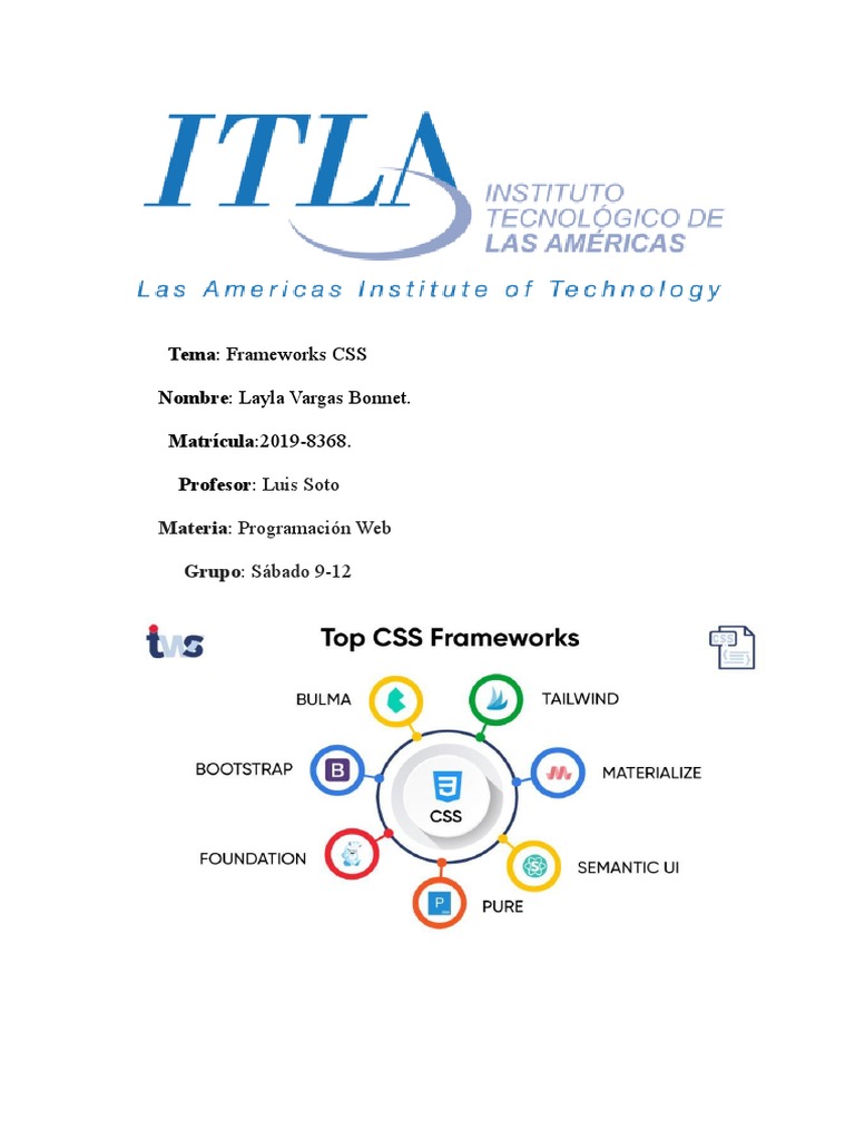 Frameworks CSS | PDF | Bootstrap (marco frontal) | Red mundial