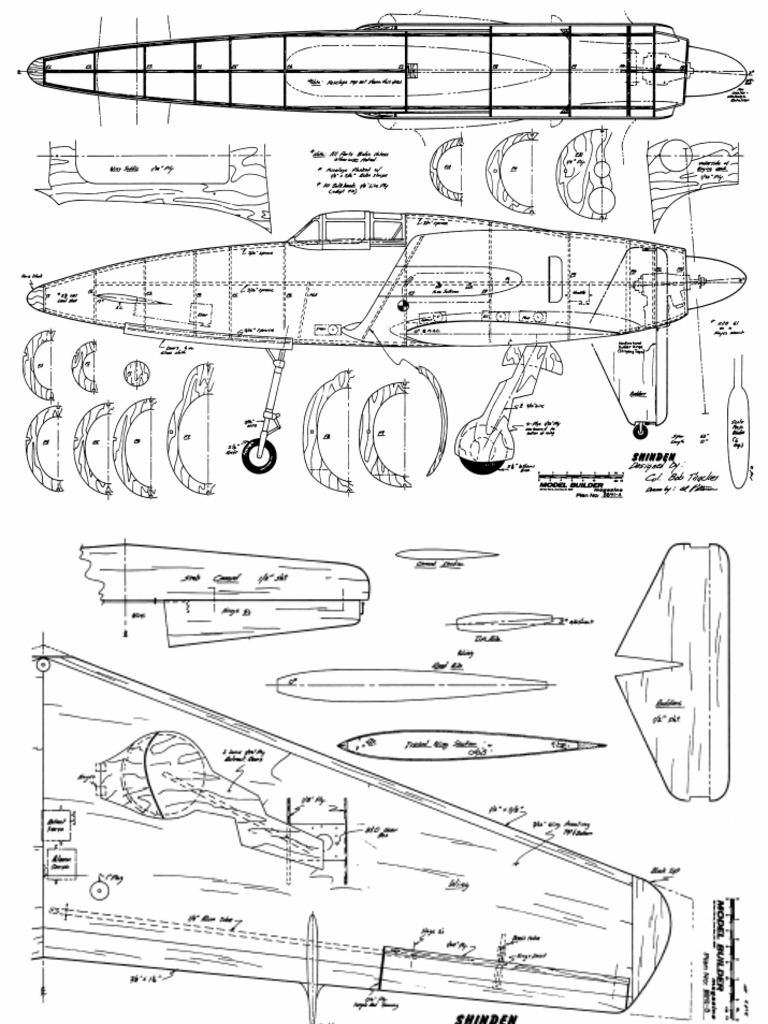 Kyushu J7W Sninden Plan 8841 | PDF