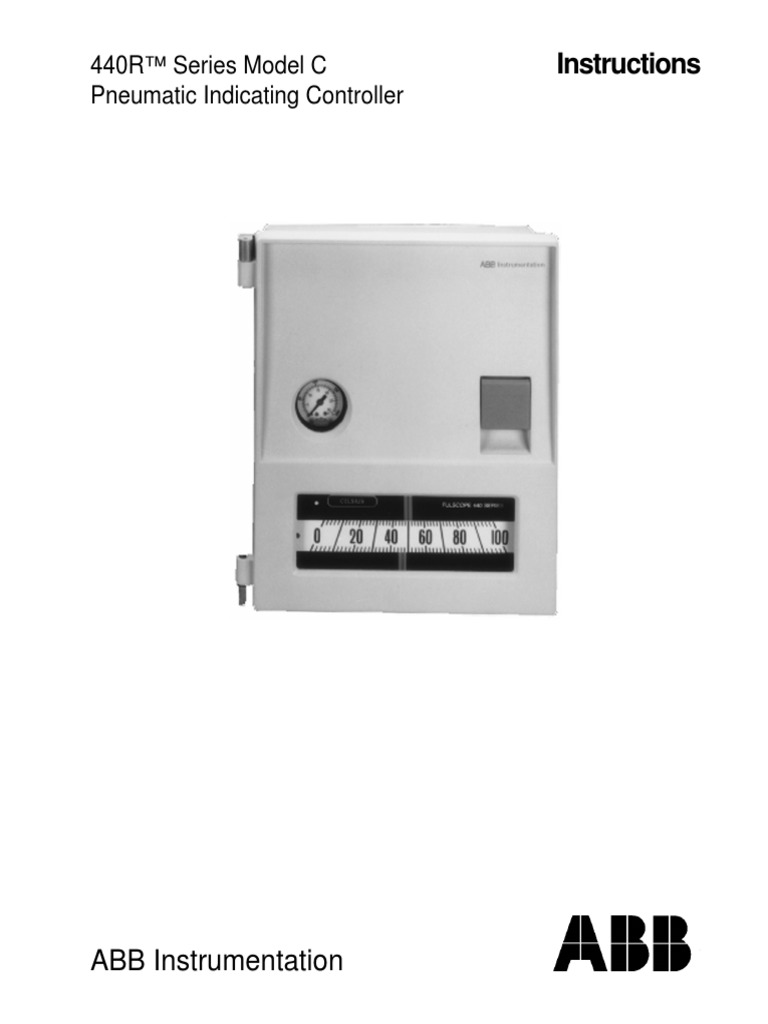 440r Manual and Parts List | PDF | Pressure Measurement | Pressure