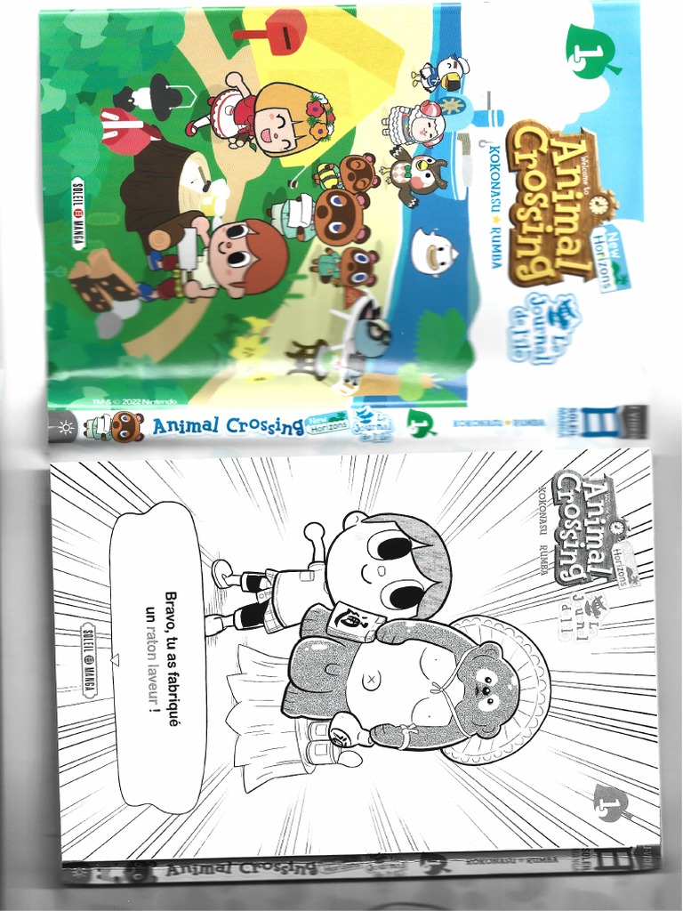 Animal Crossing New Horizons Le Journal de L'ile Tome 1 | PDF