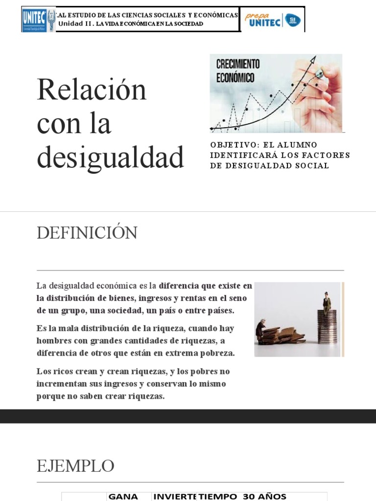 Clase 34.relación Con La Desigualdad | PDF