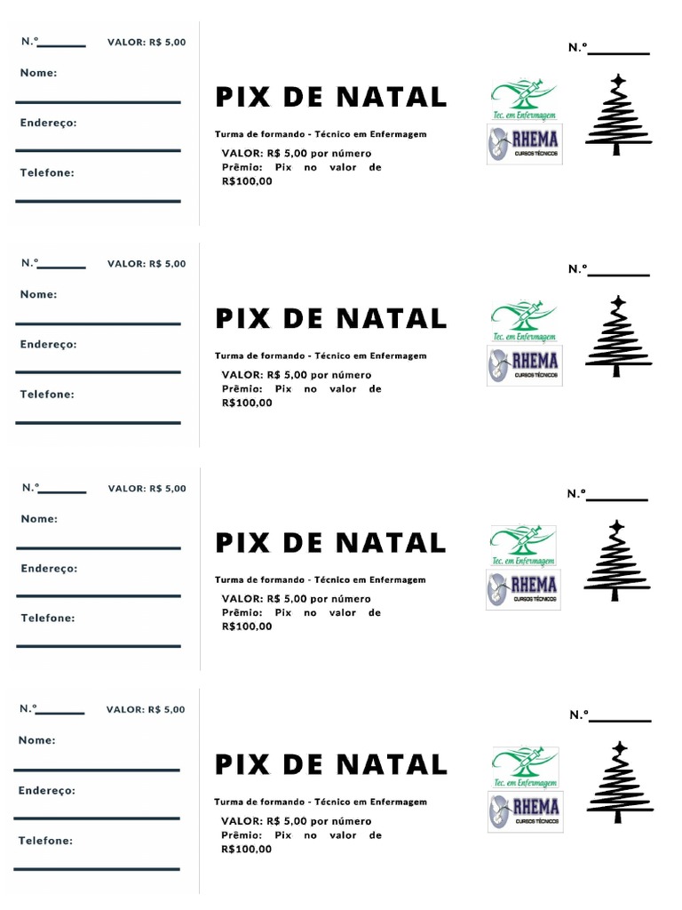 Rifa de Natal | PDF