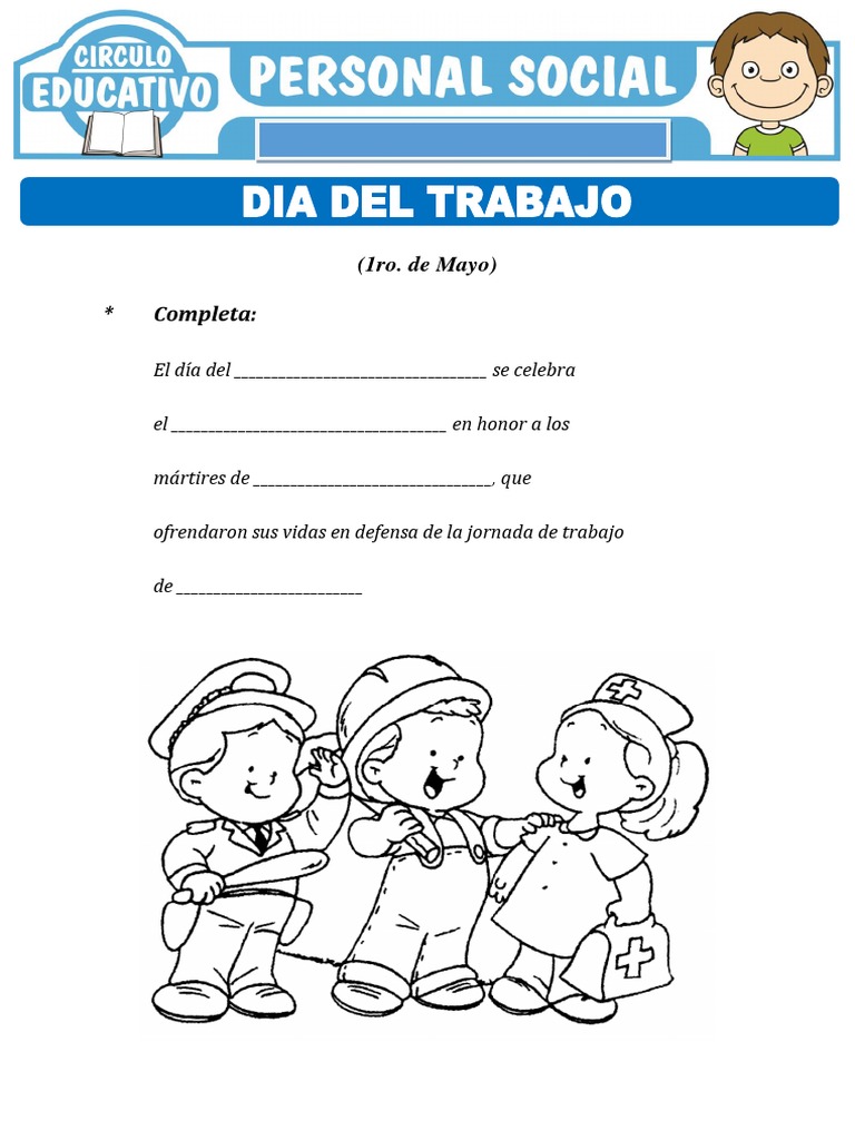 Dia Del Trabajo de Primaria | PDF