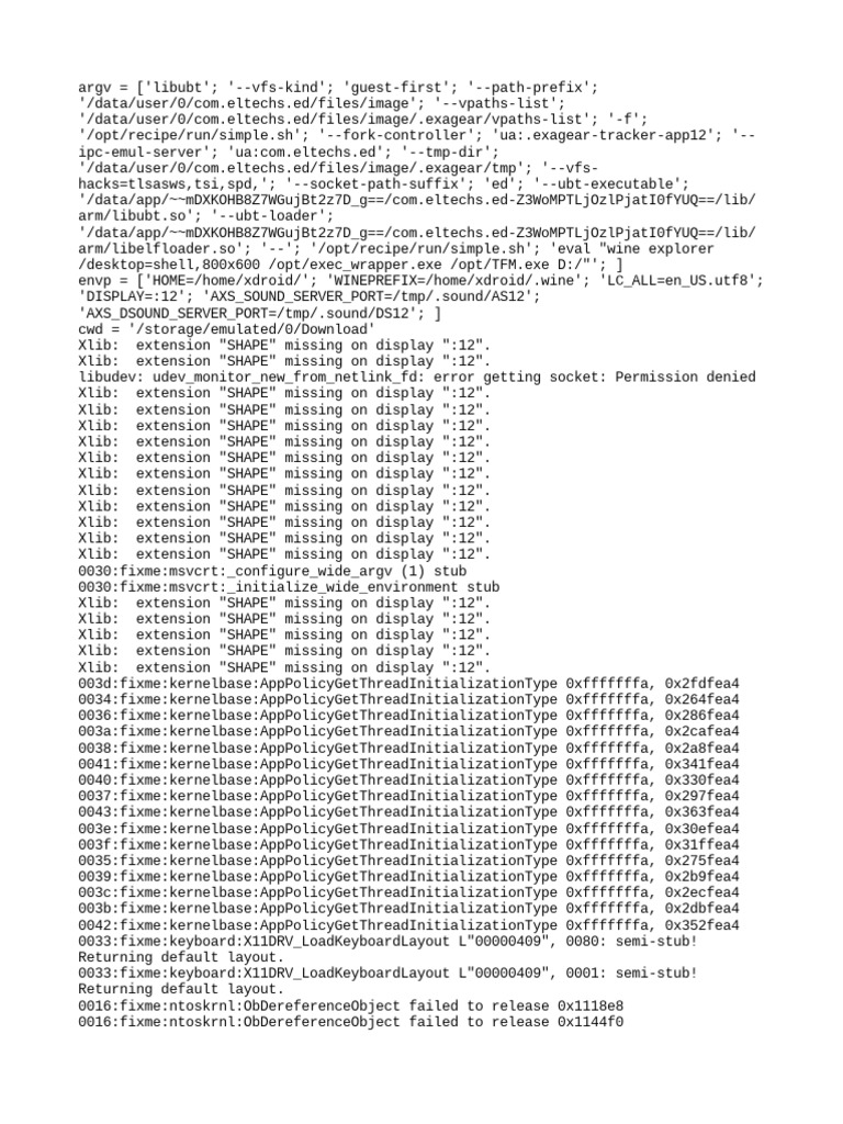x86 Stderr | PDF | Software | Information Technology Management