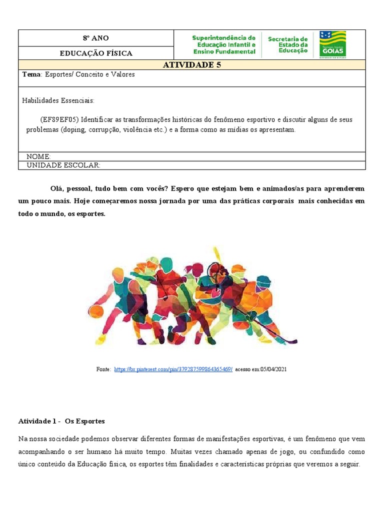 Distinguishing Between Games and Sports: Key Characteristics and the ...