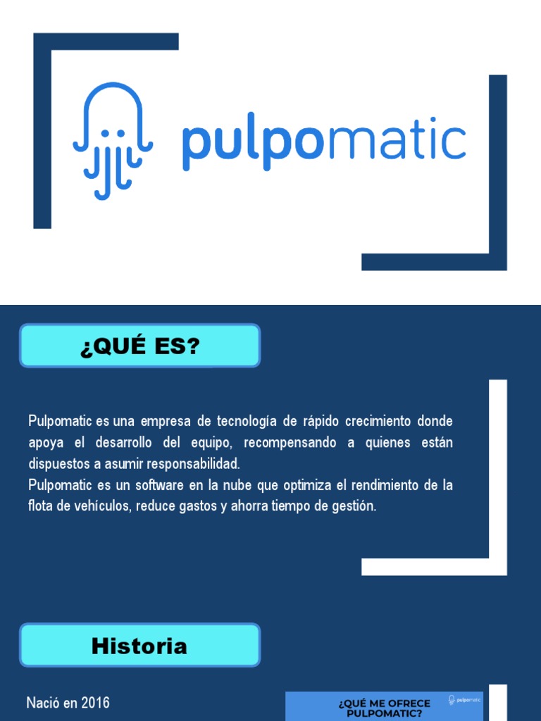 Optimización de Flotas con Pulpomatic | PDF