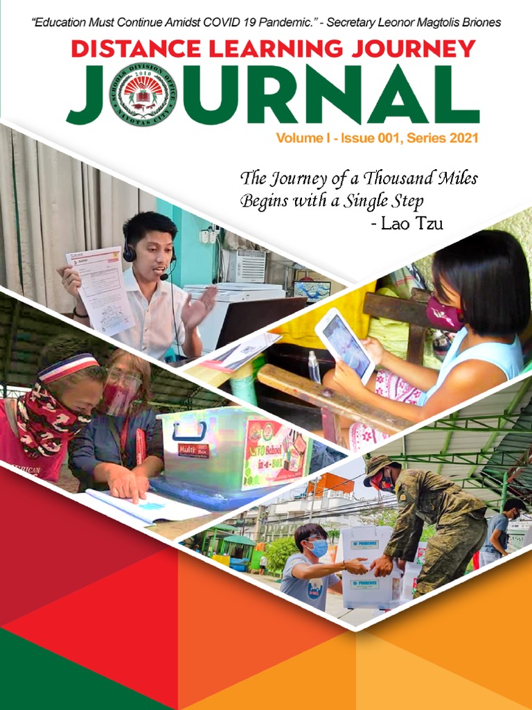 Final SDO Navotas Distance Learning Journal | PDF