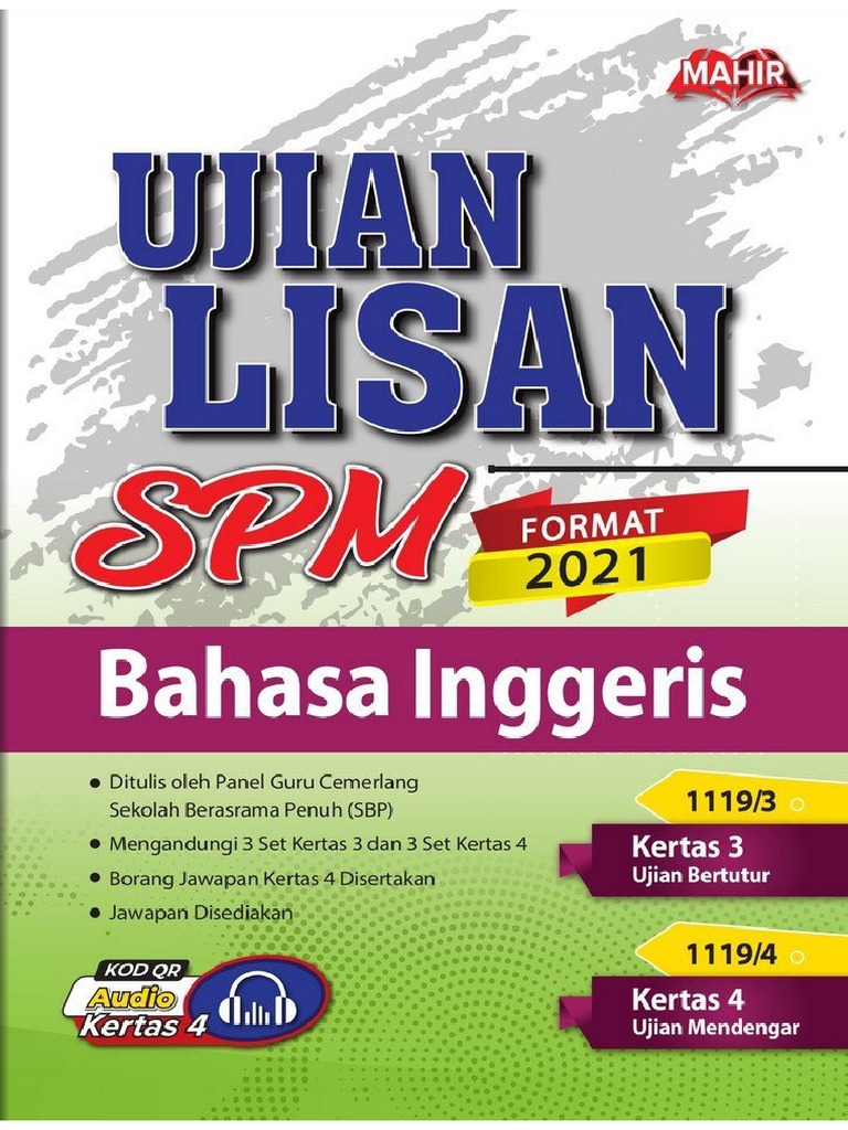 Format Ujian Lisan Bahasa Inggeris SPM 2021 | PDF