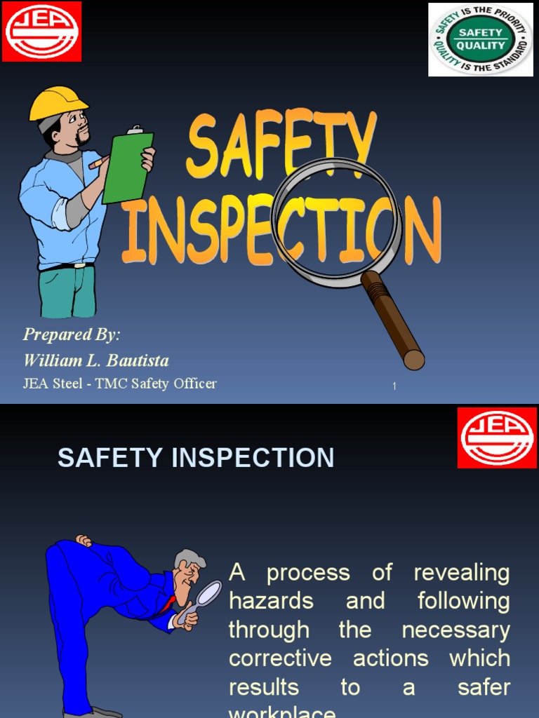 Safety Inspection Guide & Checklist | PDF | Safety | Personal ...