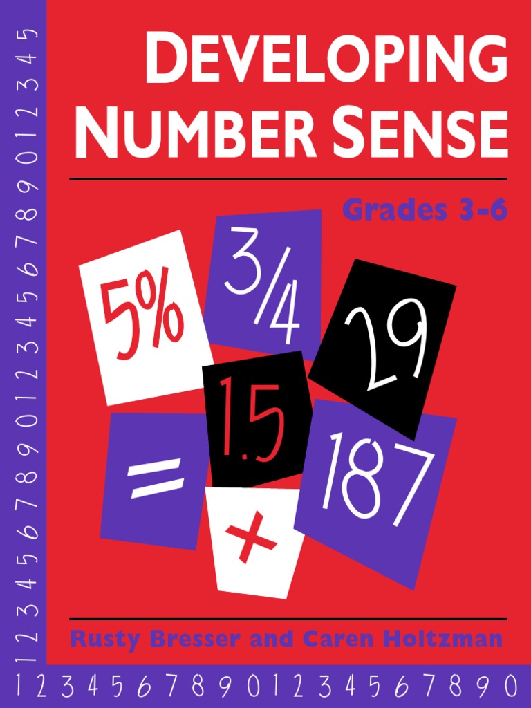 Developing Number Sense, Grades 3-6 | Download Free PDF | Teachers ...