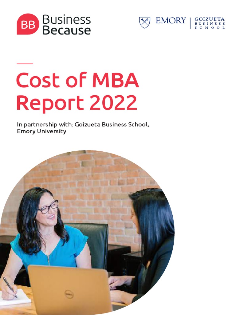 BB Cost of Mba Report 2022 PDF | PDF | Cost Of Living | Master Of ...